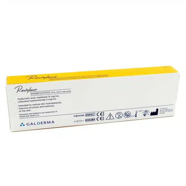 GALDERMA Skinbooster Restylane Vital Light Lidocaína : Rejuvenecimiento ...